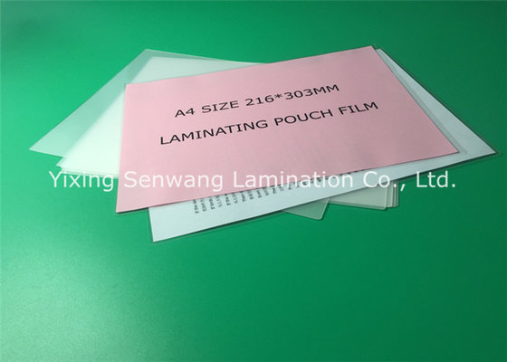 Umwelt-thermische Laminierungs Film 216 x 303 mm Foto Laminieren Beutel