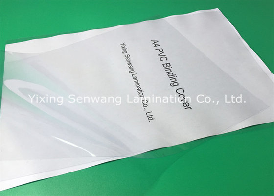 0.15MM PVC Transparent Binding Covers / Clear Report Cover Sheets