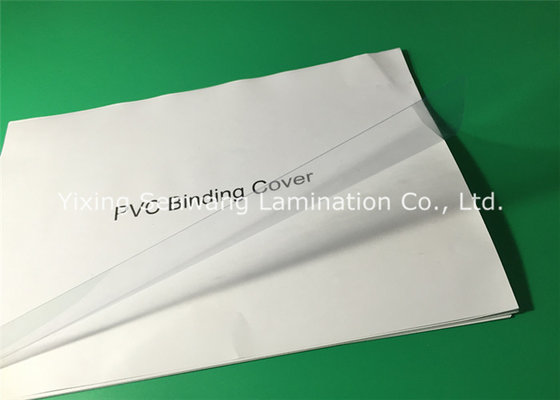 Glatte Buch PVC-Schwergängigkeit bedeckt A4 0,20 Millimeter Stärke für Geschäftsberichte