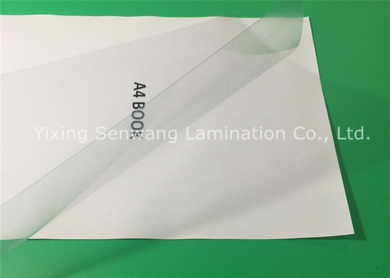 Transparente Schwergängigkeit bedeckt 0.14mm, steifes Buch-Berichts-Abdeckung PVC-Blatt