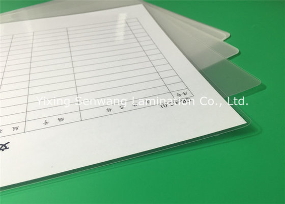 A4 film plastico di laminazione 100pcs dei sacchetti dell'ANIMALE DOMESTICO di dimensione 125micron 5mil per pacchetto