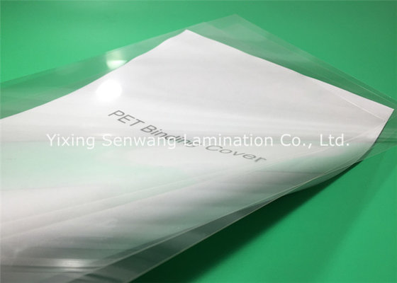 Glossy A4 Transparent Binding Covers Rub Resistance For Employee Handbooks