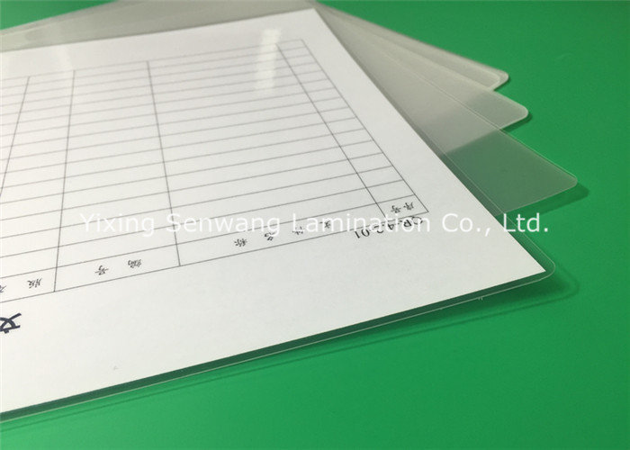 A4 film plastico di laminazione 100pcs dei sacchetti dell'ANIMALE DOMESTICO di dimensione 125micron 5mil per pacchetto