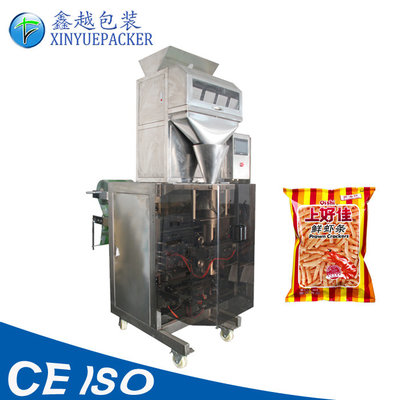 High Accuracy Granule Packing Machine Electronic Scale Weighing With Back Sealing