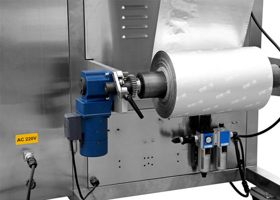 Stable Running Multi Lane Packaging Machine Pneumatic Driven Compact Structure