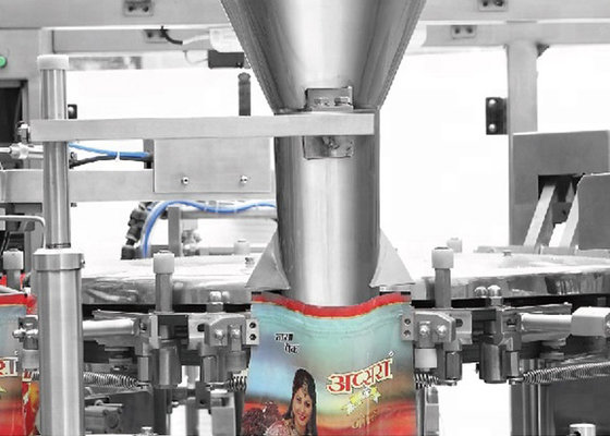 High Capacity Powder Pouch Packing Machine Size 4200X1800X2400mm CE Approved