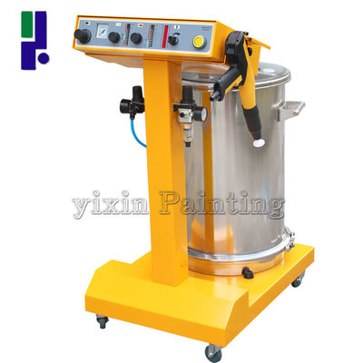 Multifunction Powder Coating Spray Machine 50 L Volume Powder Barrels