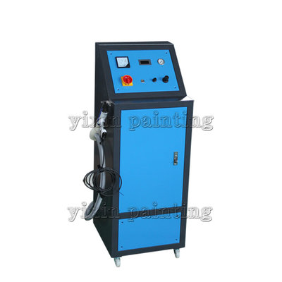 Blue Portable Electrostatic Flocking Machine , Electrostatic Flocking Equipment