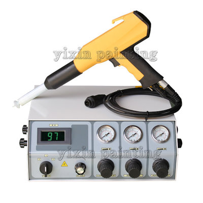 50 HZ Hardware Electrostatic Powder Spraying Equipment With Spray Gun