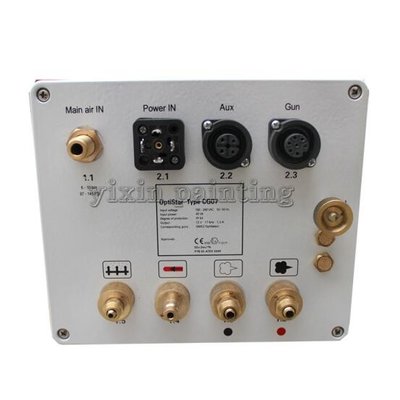 Low Noise Powder Coating Spray Machine 40 W Input Power Digital Display