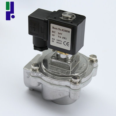 Type à angle droit durée de longue durée électromagnétique de dc 24 V à C.A. 220 V de vanne électromagnétique