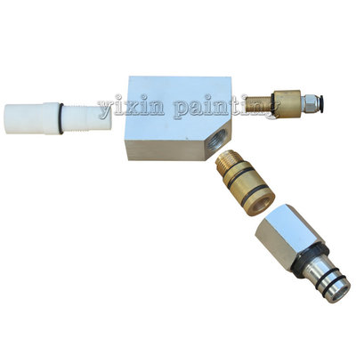 High Power Recycling Powder Coating Pump / Steel Powder Coating Kit