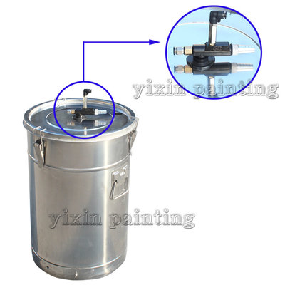Air Powered Vacuum Powder Coating Gun Parts Kci Powder Pump High Pressure
