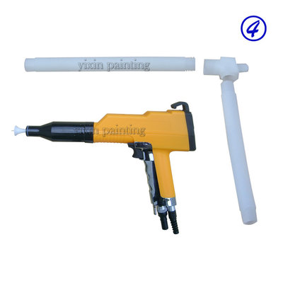 Soft Portable Powder Coating Gun Powder Tube , Powder Coating Parts Pipe