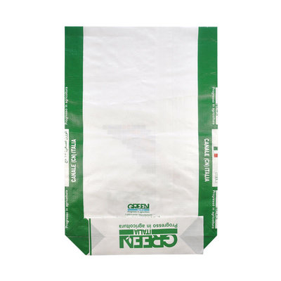 25kg Agriculture BOPP Woven Polypropylene Sacks Square Bottom Customized Logo