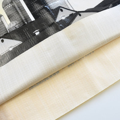 Polypropylene Glossy Lamination Woven Seeds Bags 20kg Capacity Biodegradable