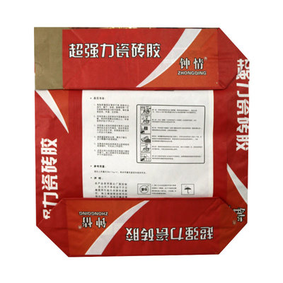 High Strength 3 Layers Multiwall Paper Bags With One Plastic PE Liner Customized