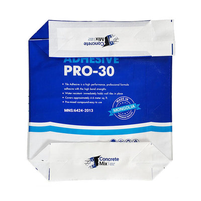 Eco Friendly Waterproof BOPP Laminated Bags 25kg Capacity for Building Materials