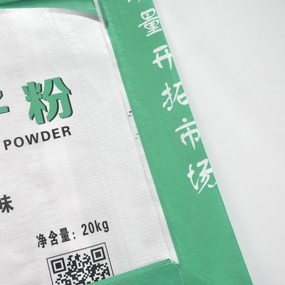 Water Resistant 20kg BOPP Valve Sack / Tile Adhesive Bag With Perforation