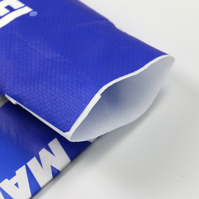 Recyclable PP Cement Bags , Polypropylene Woven Valve Bags for Adhesive Materials