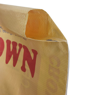 100% Virgin PP Cement Bags , Block Bottom Valve Bag 50kg Waterproof Recyclable