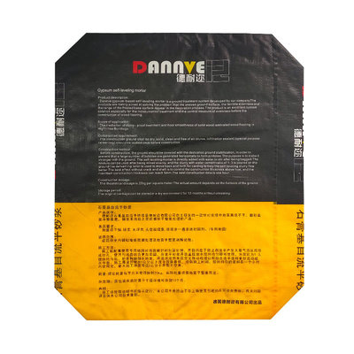BOPP Laminated PP Cement Bags 20kg Eco Friendly , Valve Sealed Bags for Mortar