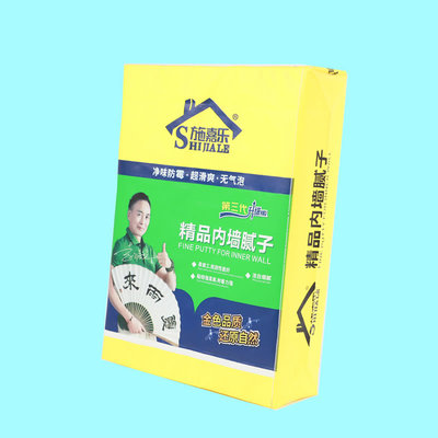 BOPP Laminated PP Woven Bags Light Weight , Cement Packing Bags Gravure Printing