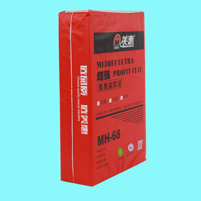 Biodegradable Waterproof BOPP Laminated Bags , 50kg PP Empty Cement Bags