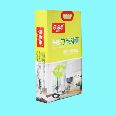 Moisture Resistant BOPP Laminated PP Woven Bags for Packing Cement Materials