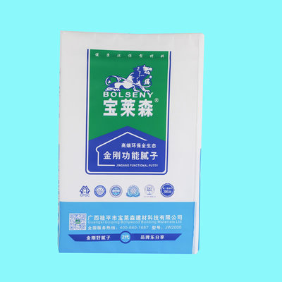 25Kg Woven Polypropylene Bags For Packing Putty Powder / Concrete Materials