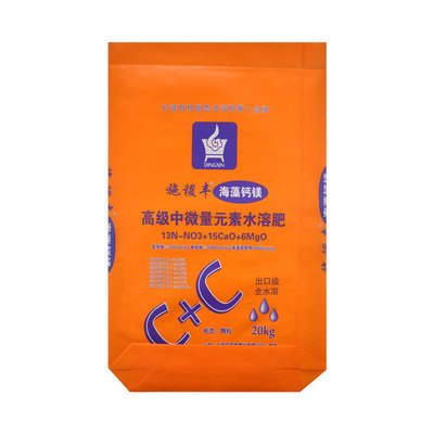 BOPP Laminated PP Woven Bags Square Bottom for Agriculture & Chemical Products
