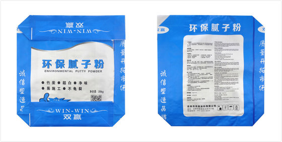 Custom Designed PP Woven Sack Bags For Putty Powder / Animal Feeds