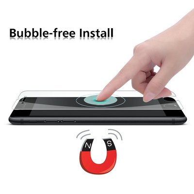 Bubble Free iPhone Tempered Glass Screen Protector 99% Transparency OEM