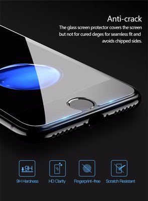 Curved Edge Tempered Glass Fingerprint Resistant Screen Protector Bubble Free