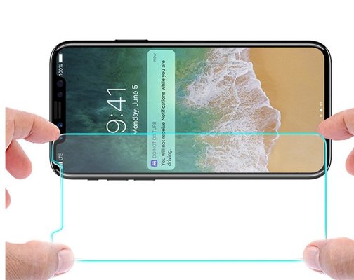 Smudge Proof Sapphire Screen Protector 9H Tempered Glass Military Grade Protection