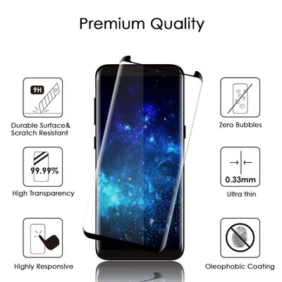 Case Friendly Scratch Resistant Screen Protector , Clear Privacy Screen Protector
