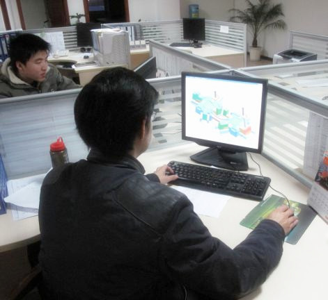 Chuzhou KeTech Mould Co.,Ltd factory production line