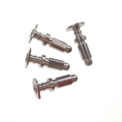 High Polish CNC Lathe Machining Parts Stainless Steel Pins 10 mm Metal Fastener