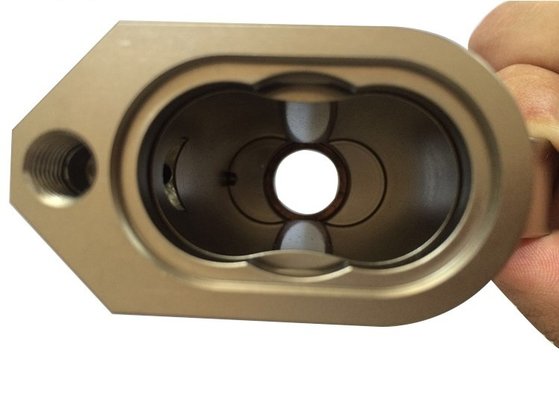 Spray Nozzle Small Parts CNC Turned Components Round For Industrial Equipment