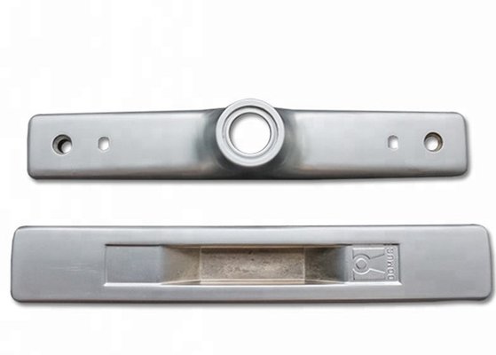Zinc Aluminium Gravity Die Casting Parts For Window Curtain Rail Decoration