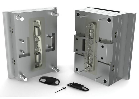 Single Cavity Steel Injection Molded Parts , Plastic Molded Parts SGS Certification