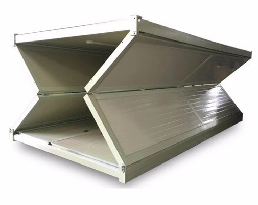 la casa prefabricada galvanizó el hogar de acero del envase con la casa plegable del envase del tamaño 5.89x2.3x2.8m/con cualquier color