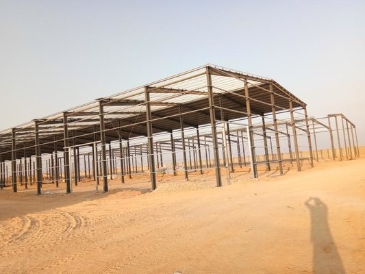 Customized Design Steel Structure Warehouse Fast Assembling Life Using Time
