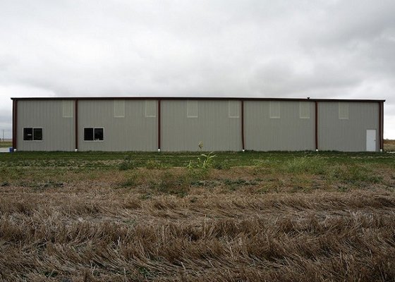 Modern Portal Frame Farm Buildings / Easy Assembled Premade Metal Buildings