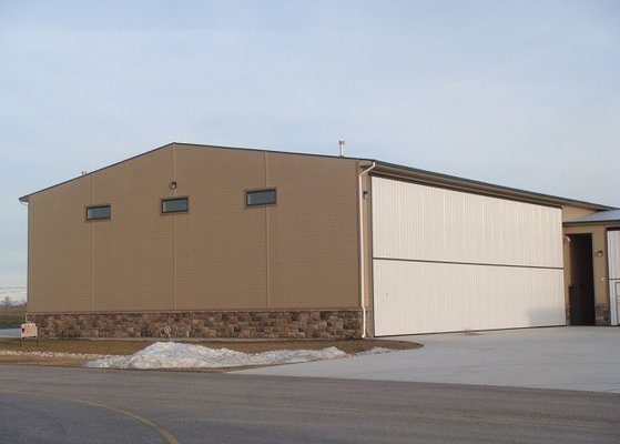 Modern Prefabricated Steel Structure Hangar For Aircraft Parking Shed