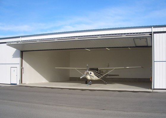 Large Pre Manufactured Steel Structure Hangar Aircraft Hangar Buildings