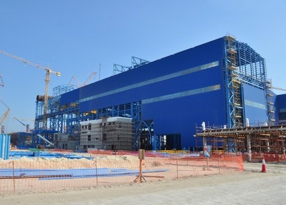 Easy Assembled Industrial Steel Frame Buildings For Chemical Plant Ant Irust