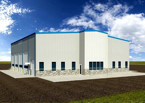 Professional Steel Structure Warehouse For Building Project Long Service Time