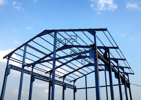 Quick Installation Prefab Steel Structure Warehouse Fabrication 100% Recycled