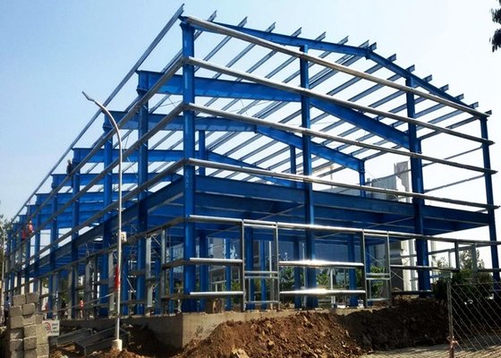 Quick Installation Prefab Steel Structure Warehouse Fabrication 100% Recycled